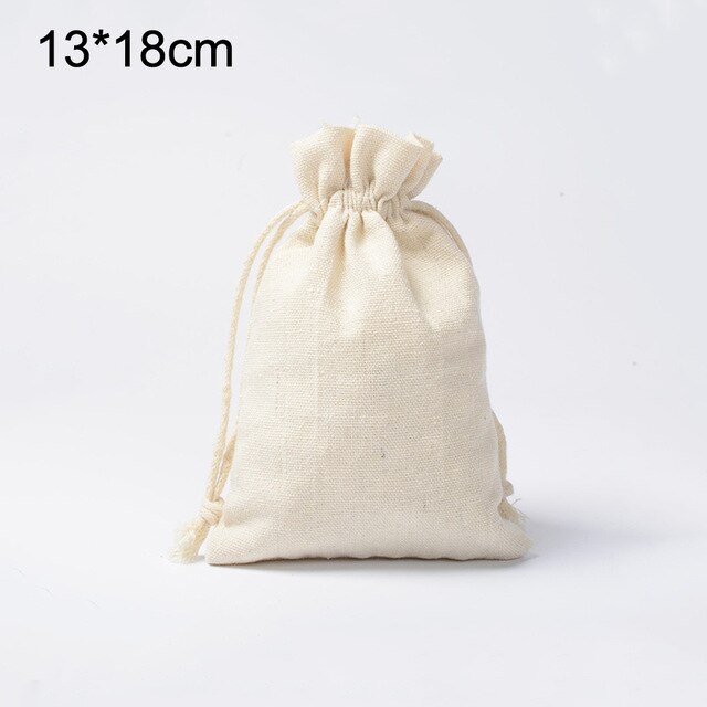 Handmade Cotton Drawstring Bag Packing Organizer R... – Grandado