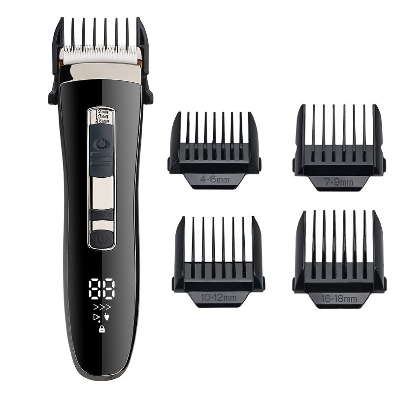Hair Clippers Men Beard Trimmer Barber Grooming Ki... – Grandado