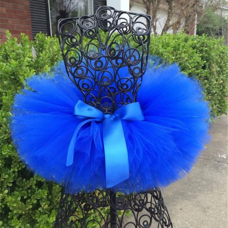 Girls Royal Blue Tutu Skirts Kids Ballet Dance Pet... – Vicedeal