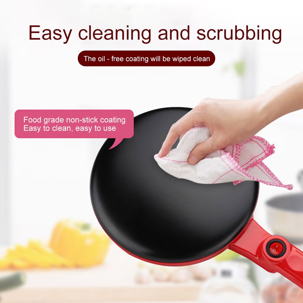 Kitchen 220V Non-stick Electric Crepe Pizza Maker ... – Grandado