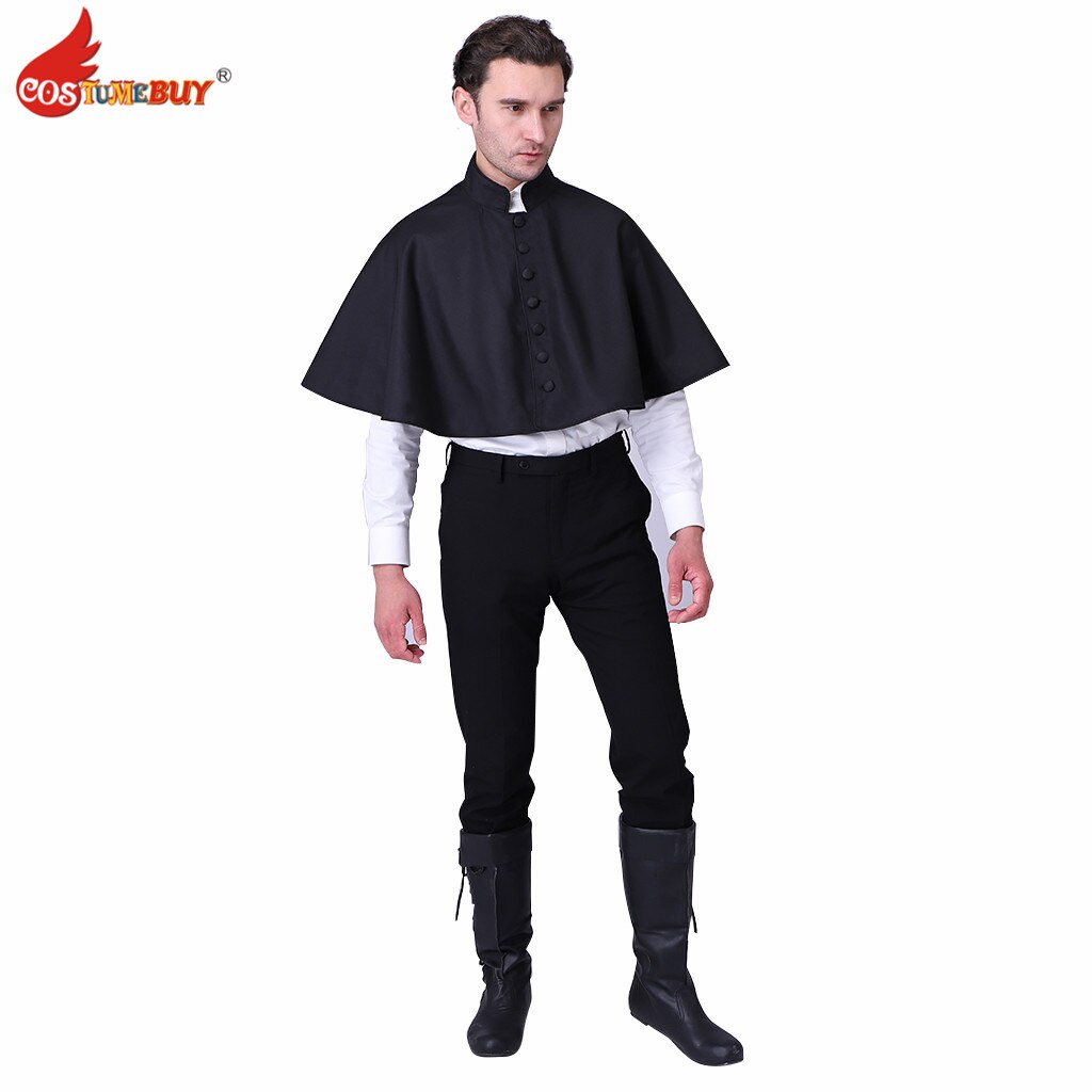 Costumebuy Roman Cassock Robe Cape Liturgical Vest... – Grandado