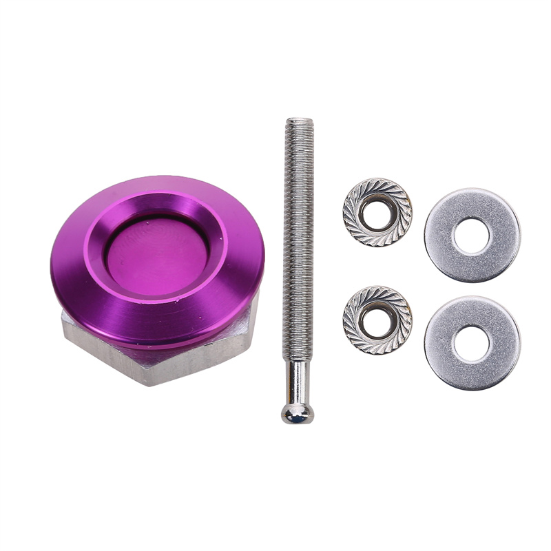 Universal Push Button Billet Quick Release Fastene... – Grandado