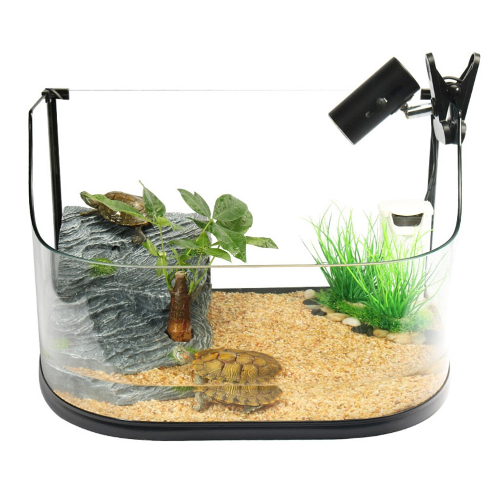 1Set Aquarium Fish Tank Decor Tortoise Climbing To... – Grandado