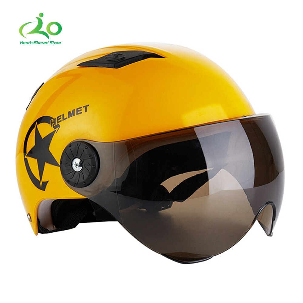 Scooter Helmet Electric Vehicle Sunscreen Helmet A... – Vicedeal