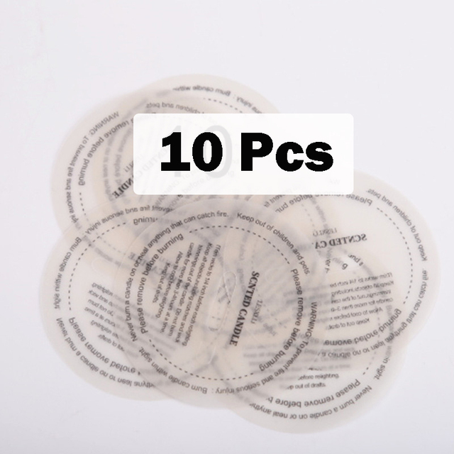 10Pcs Diy Handleiding Geur Kaars Stickers Label Cu... – Vicedeal