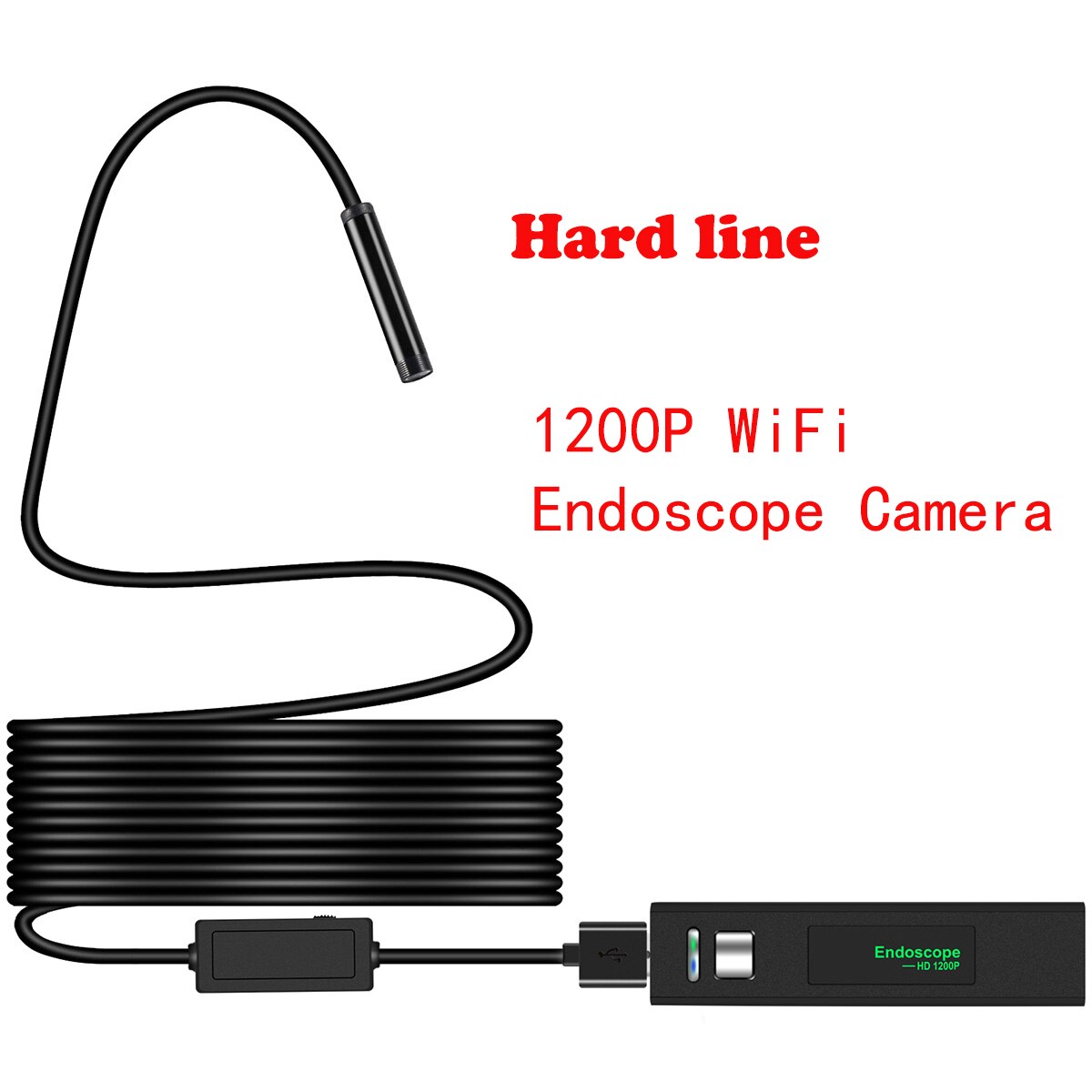 8Mm 8 Led 1200P Wifi Endoscoop Camera Waterdicht I... – Vicedeal