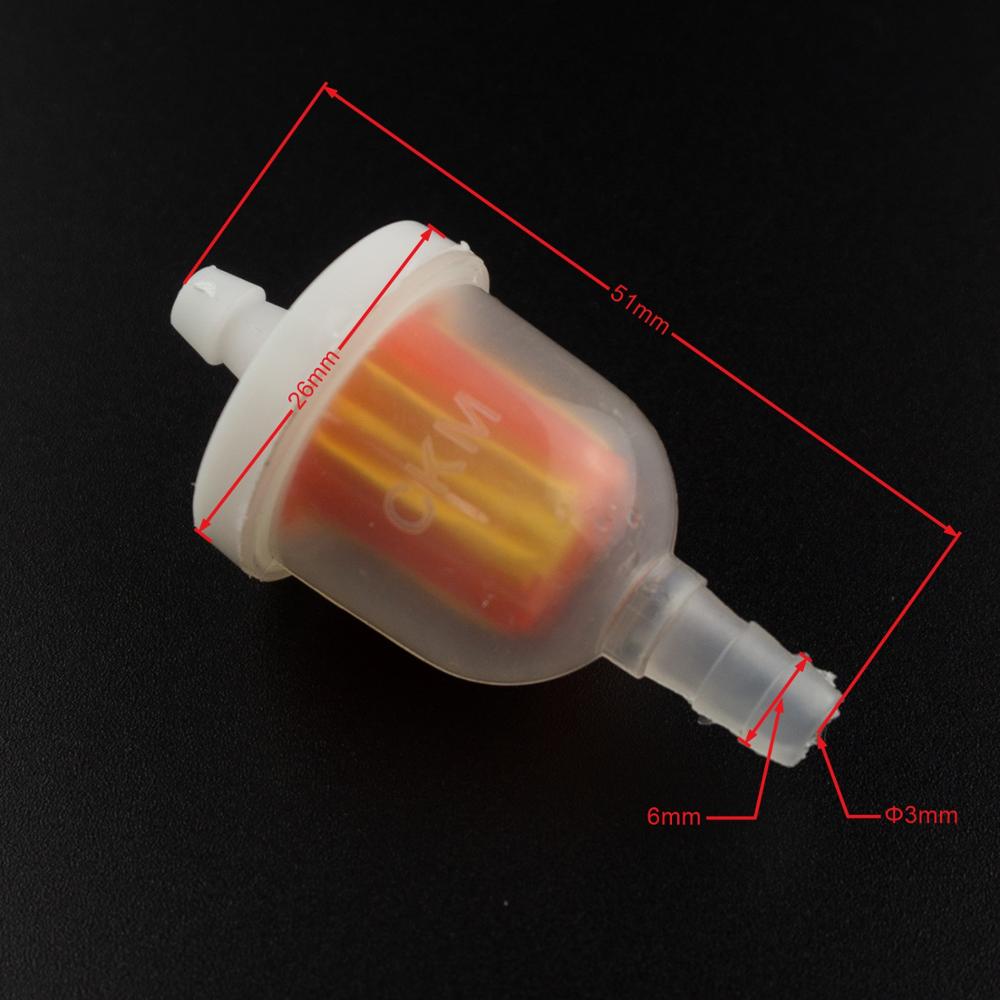 3Pcs Universal Inline Plastic Fuel Gas Filter For ... – Grandado