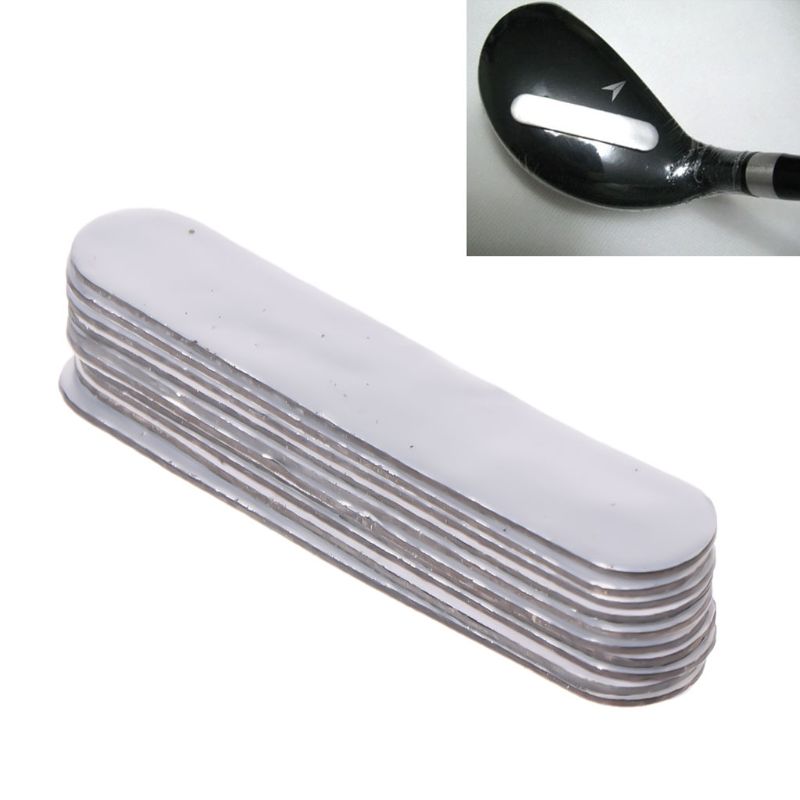 10pcs weighted Lead Tape Add Swing Weight For Golf Clubs Tennis Racket ...