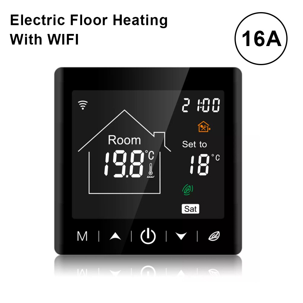 Tuya WiFI Electeric Heating Thermostat 220V Temper... – Vicedeal