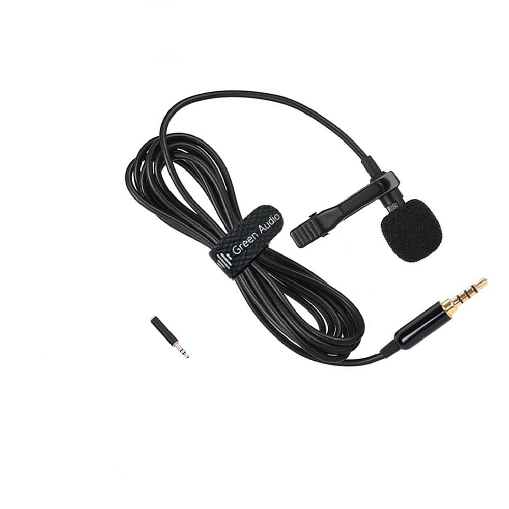 Mini Clip-on Lavalier Microphone Lapel Condenser M... – Grandado