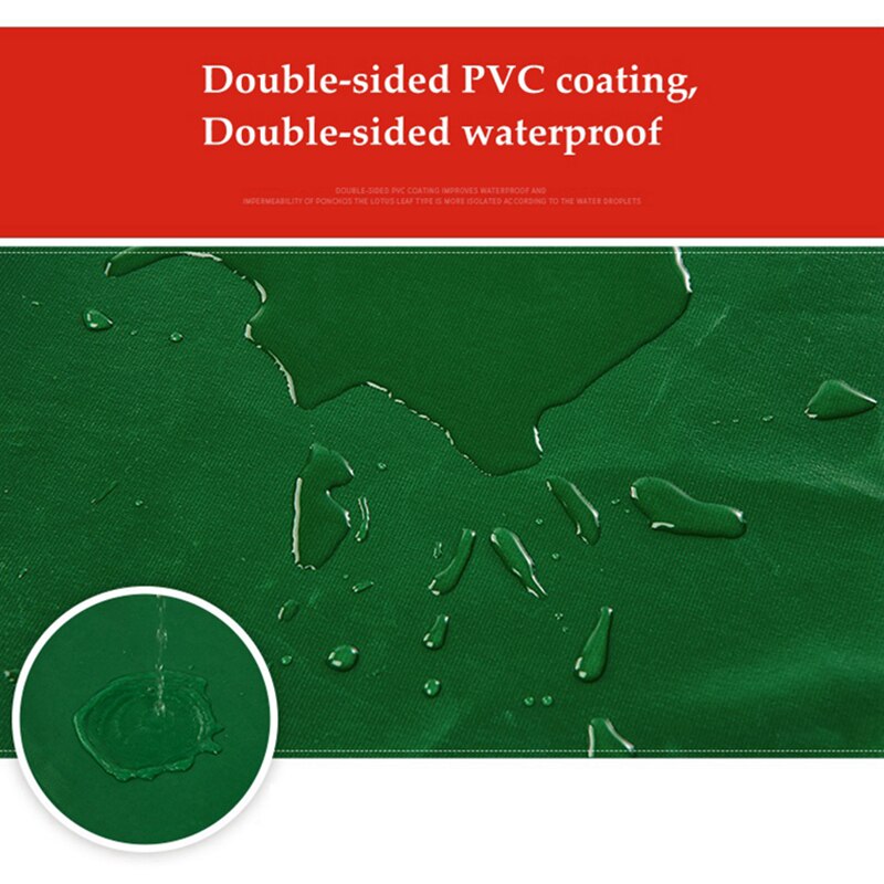 Thick 0.4mm Green Oxford Cloth Tarpaulin Rainproof... – Grandado