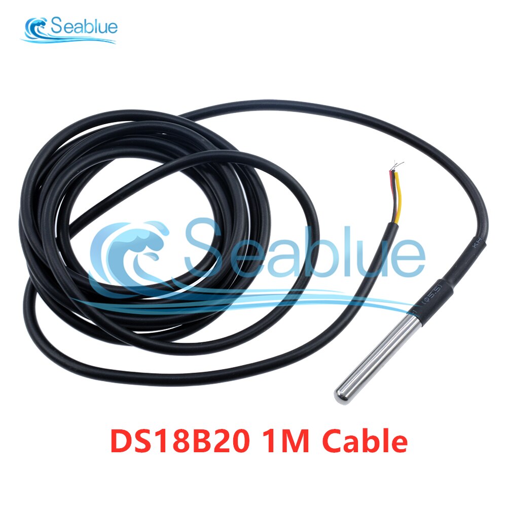 Sonda Digital de temperatura a prueba de agua, 1M,... – Grandado