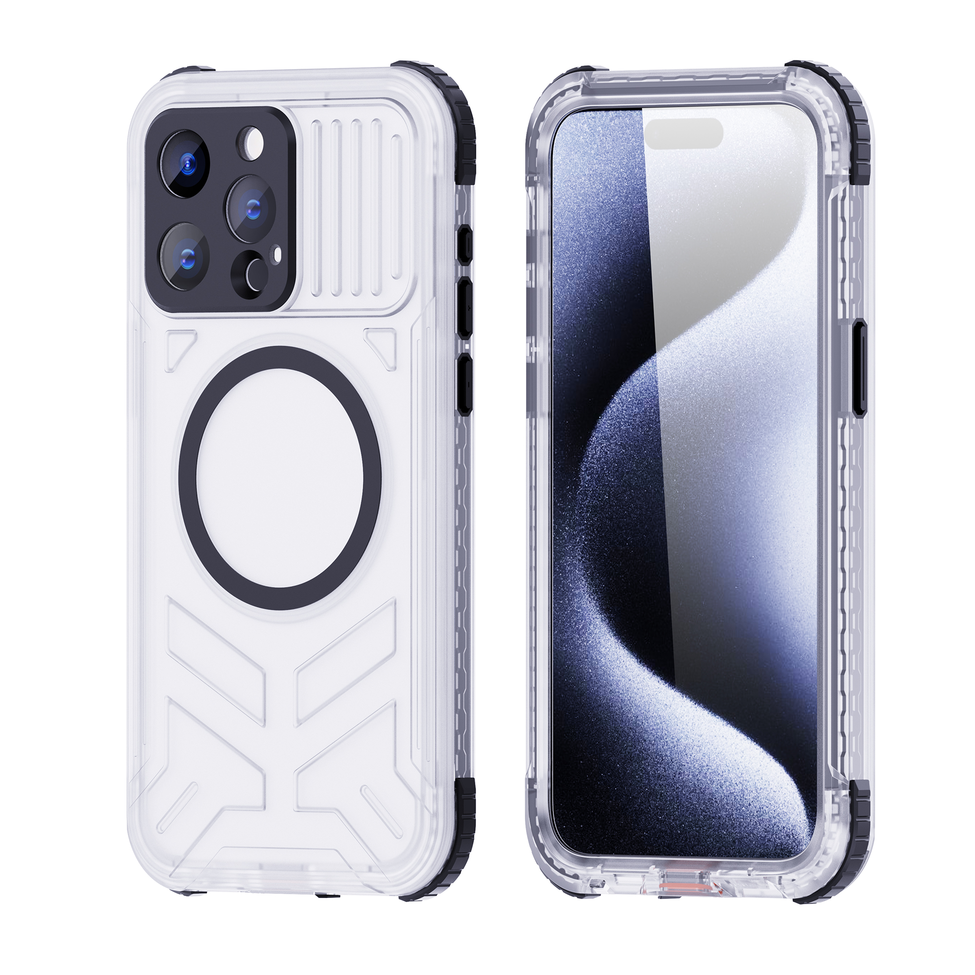IP68 Waterproof Dustproof Case For iPhone 15 Pro M... – Vicedeal