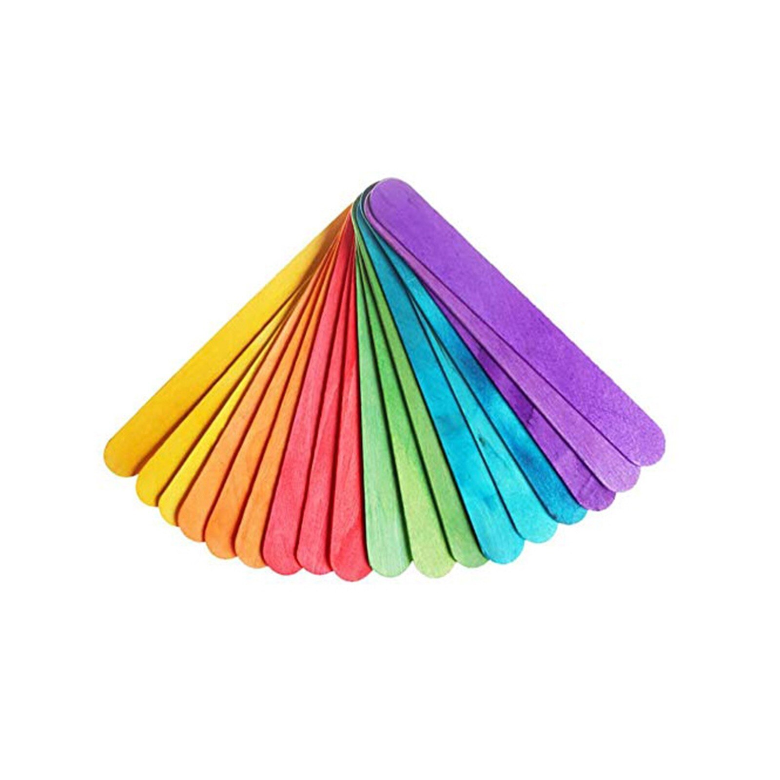 #29 Colorful Popsicle Sticks For Crafts Large Colo... – Grandado