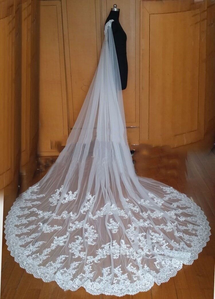 Cape de mariée en dentelle ivoire blanche, châle, ... – Grandado