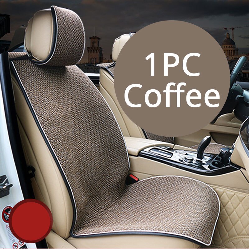 Linen Car Seat Cover Four Season Universal Automob... – Vicedeal
