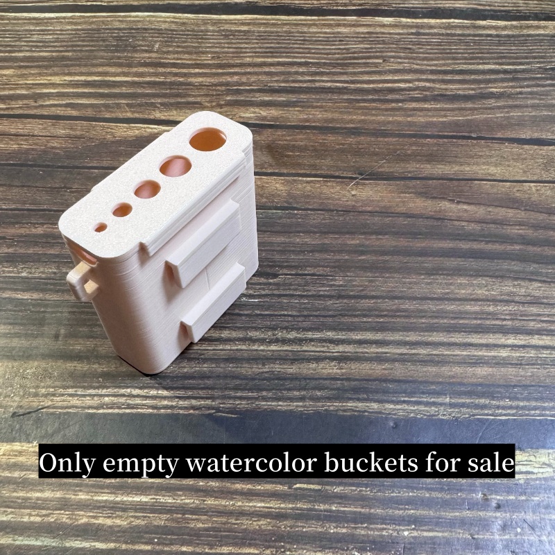 Portable Watercolor Palette Matching Bucket Travel... – Grandado