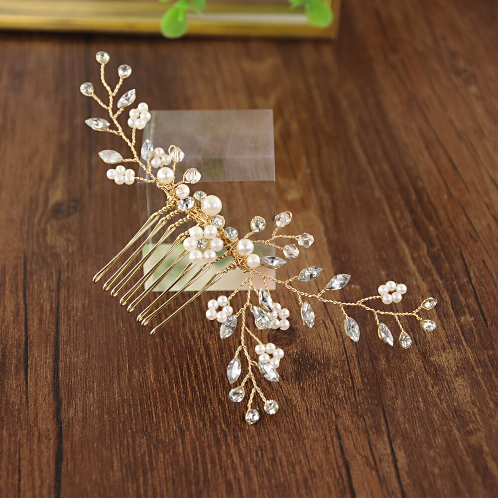 ZMHP22 Bridal Hair Comb Wedding Accessories Weddin... – Grandado