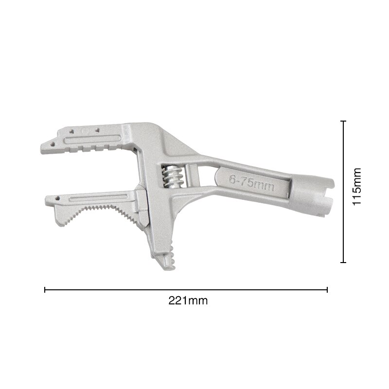 6-75mm Universal Spanner Adjustable Wrench Water P... – Grandado