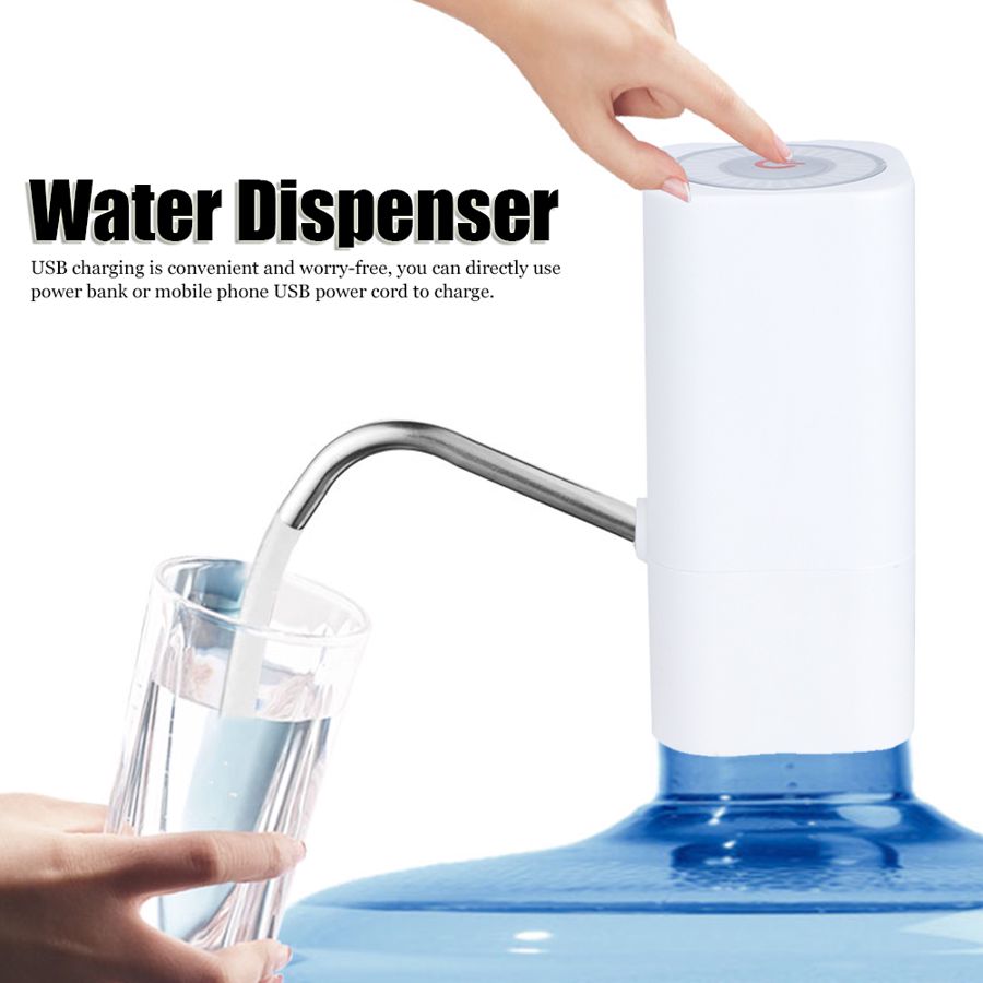 Water Bottle Pump USB Charging Automatic Drinking ... – Vicedeal