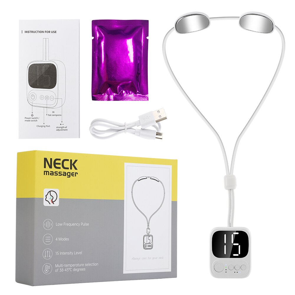 Elektrische Nek Massager Verwarming Voor Pijnbestr... – Vicedeal
