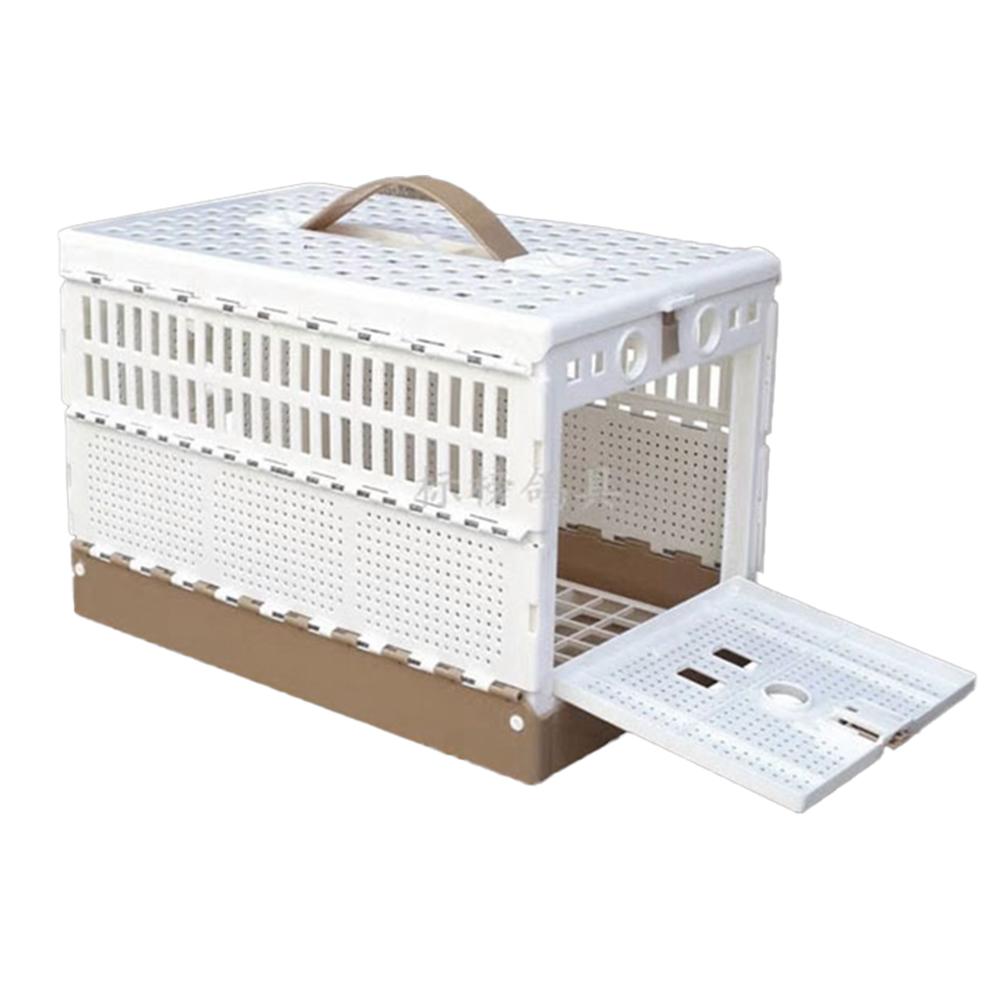 Folding Pigeons Cage Portable Convenient 3-door Ho... – Vicedeal