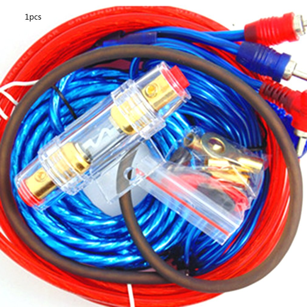 45cm Car Power Amplifier Car Speaker Woofer Cables... – Vicedeal