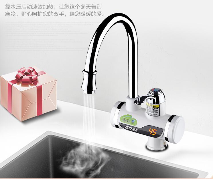 1/2" LED Digital display Faucet instant Water Heat... – Grandado