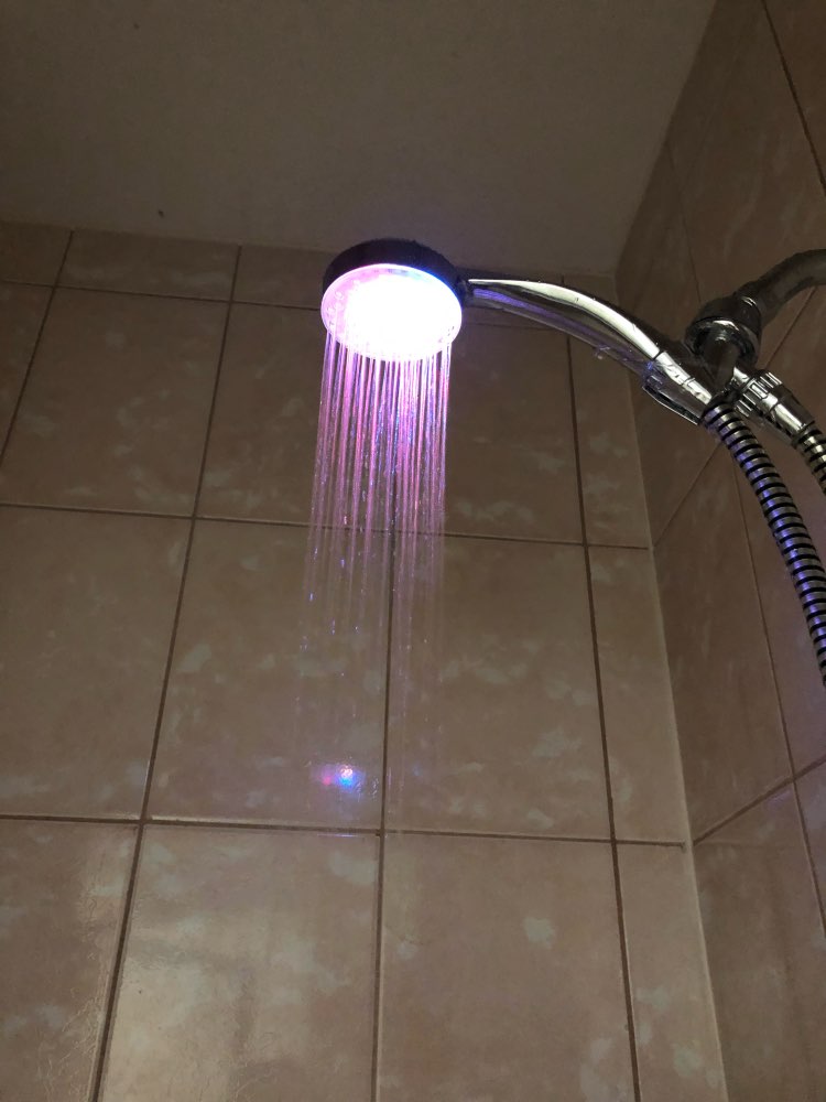 Led Rainfall Shower Head 7 Color Changing Shower H... – Grandado
