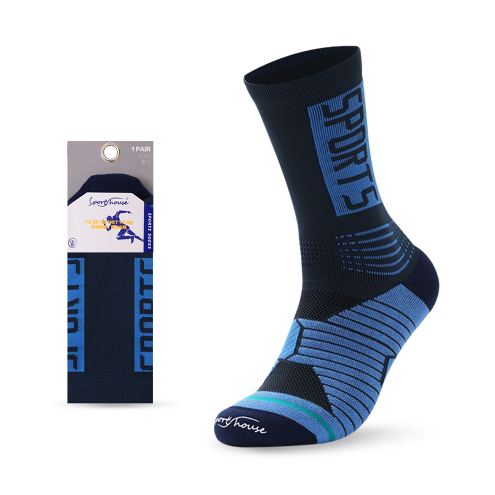 Men Outdoor Sports Basketball Socks Men Cycling So... – Vicedeal