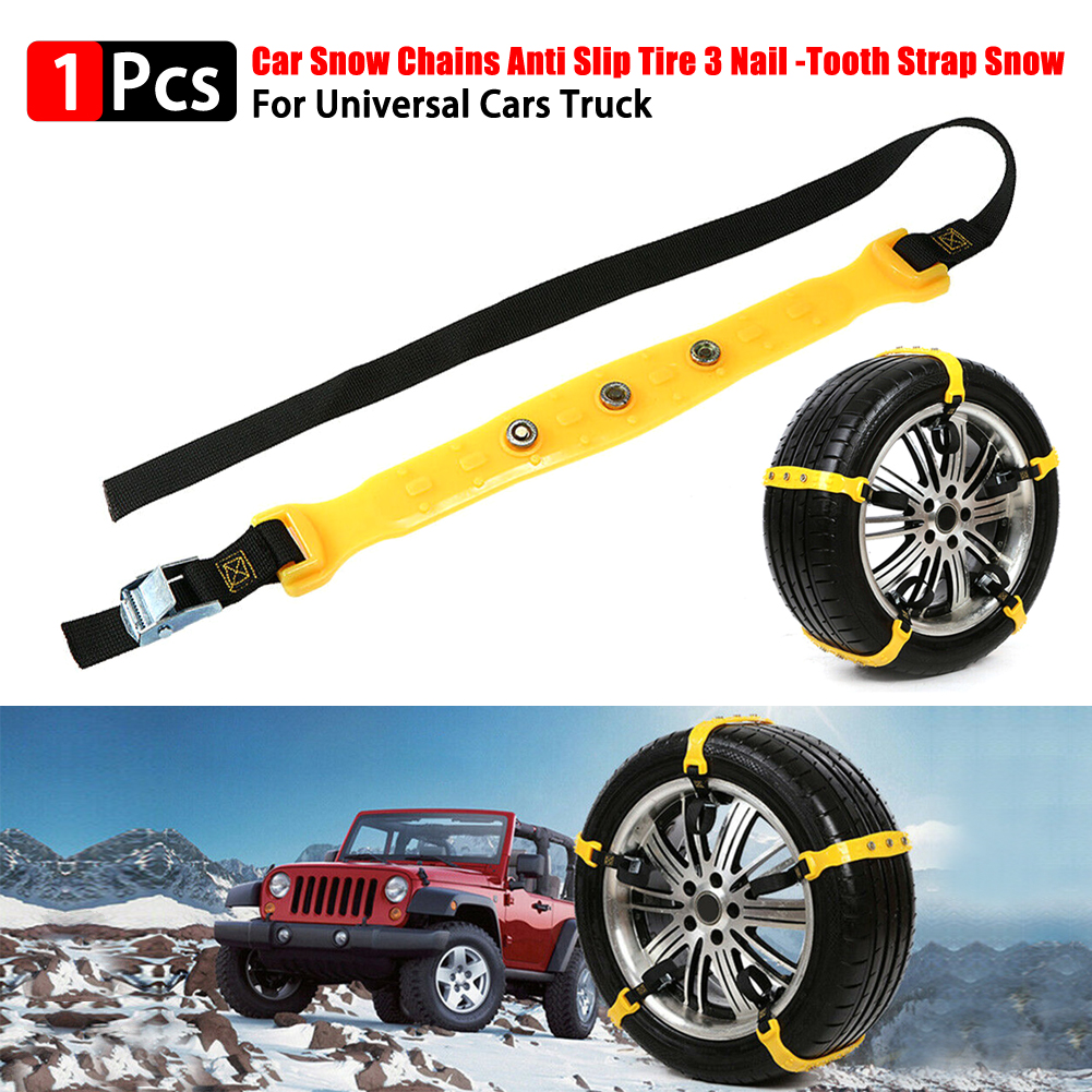3 nagel Auto Schnee Ketten Anti Slip Reifen Strap ... – Vicedeal