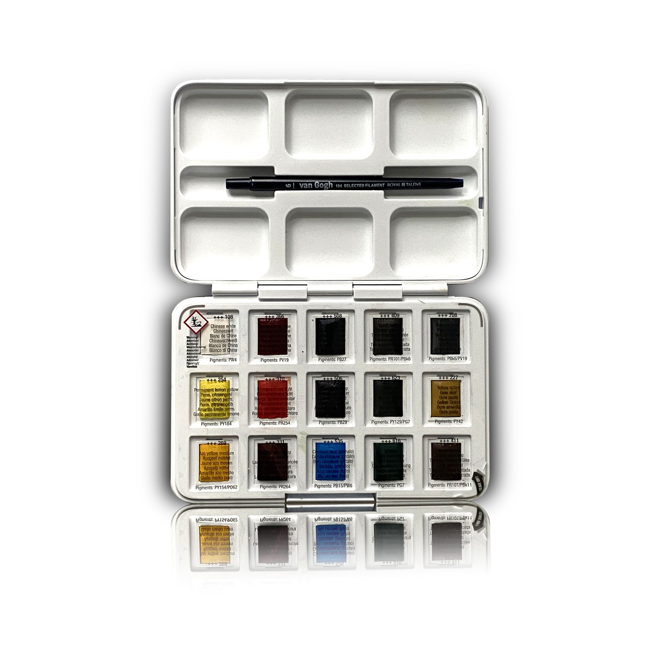 Van Gogh Effen Aquarel Set 12/15 Kleur Pack Met Bo... – Vicedeal
