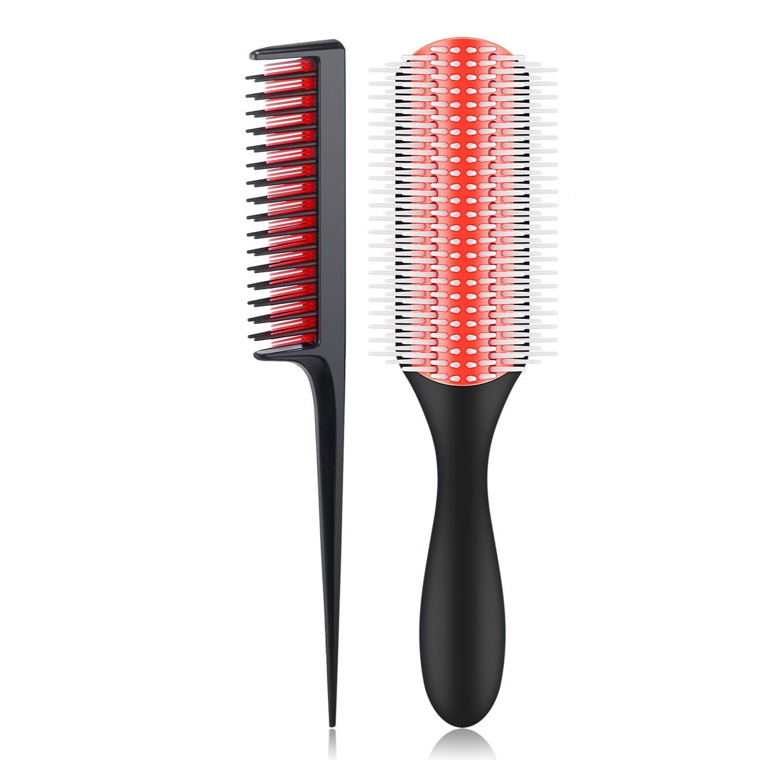 Yblntek Detangling Hair Brush Ontklitter 9Row Kuss... – Grandado