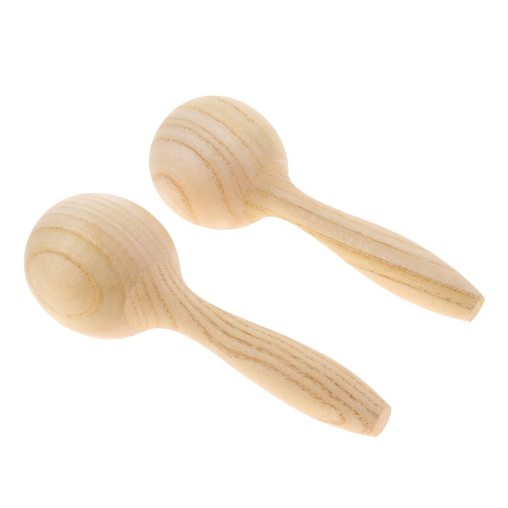 Finest 1 Pair Wood Maraca Hand Rattle Toys for Chi... – Grandado