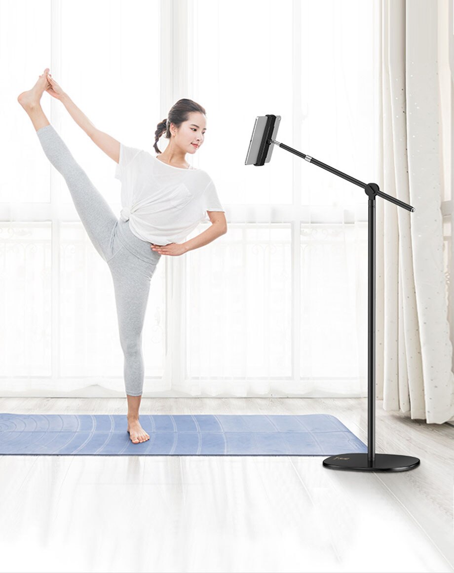 Vmonv Long Arm Adjustable Height Floor Tablet Stan... – Grandado