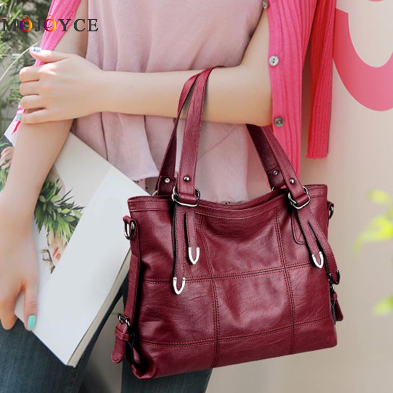 Famous Brand Women Handbags Large Soft PU Leather ... – Grandado