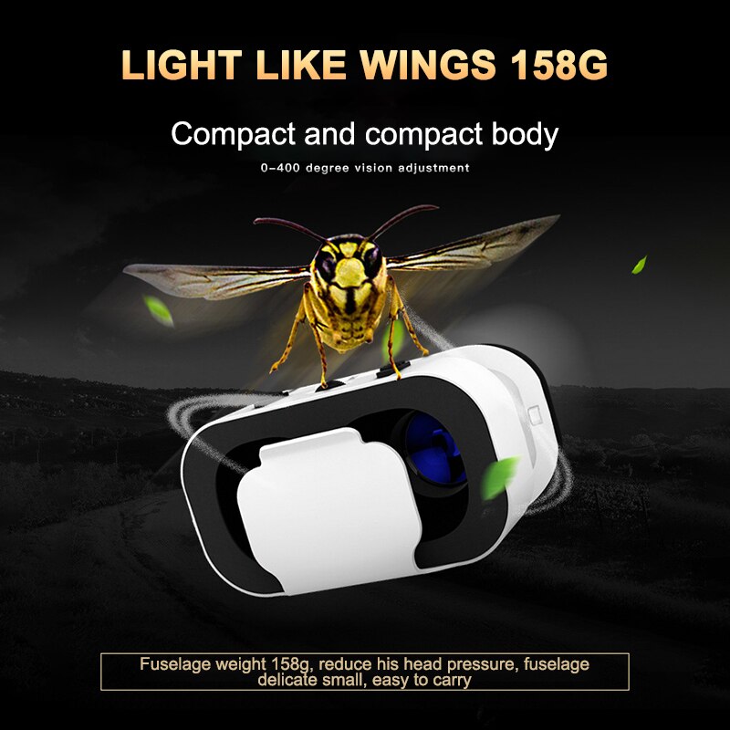 3D Glasses Portable VR Glass Game Movie Virtual Re... – Grandado