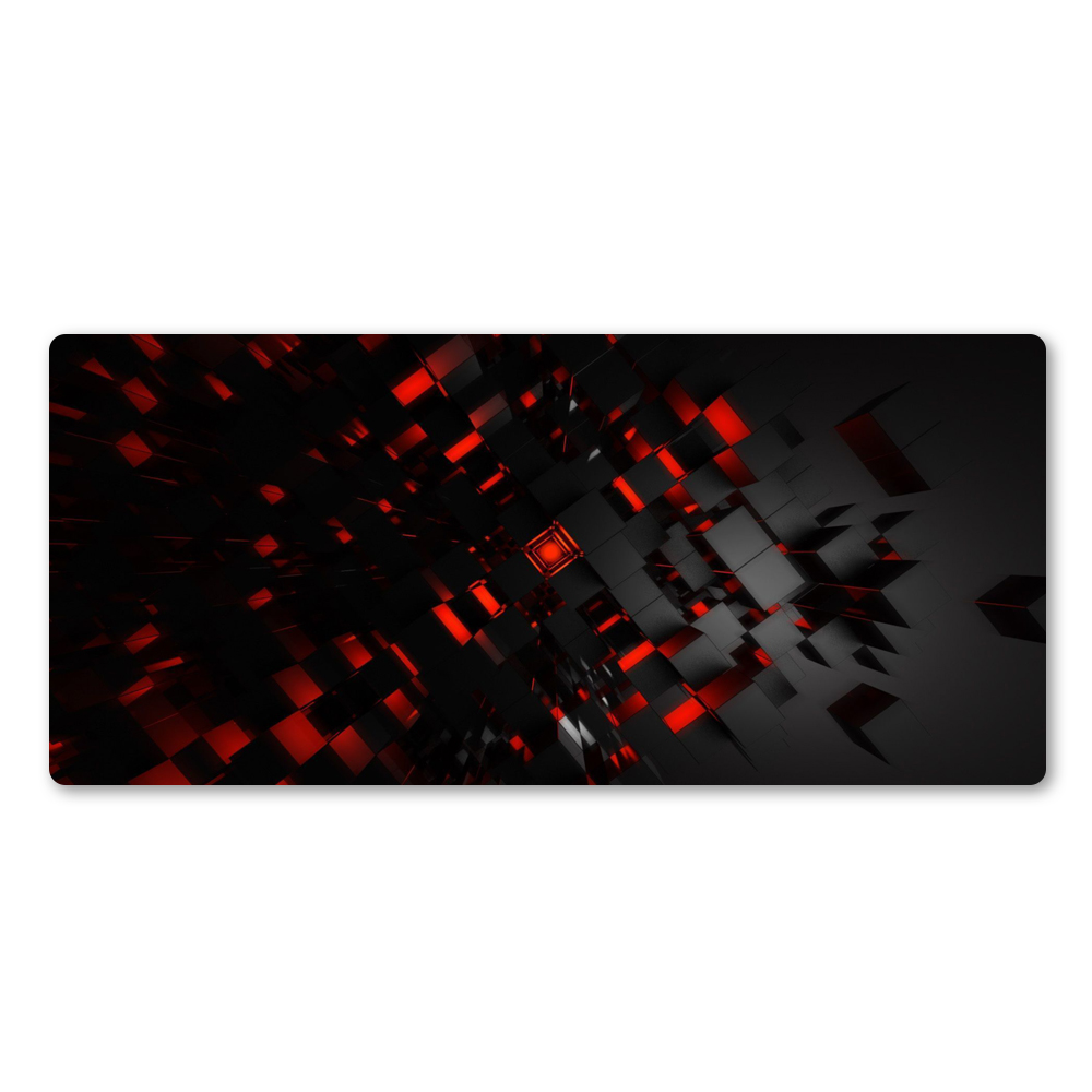 Personality Red 3D Pattern Mouse Pad PC Gaming Com... – Grandado