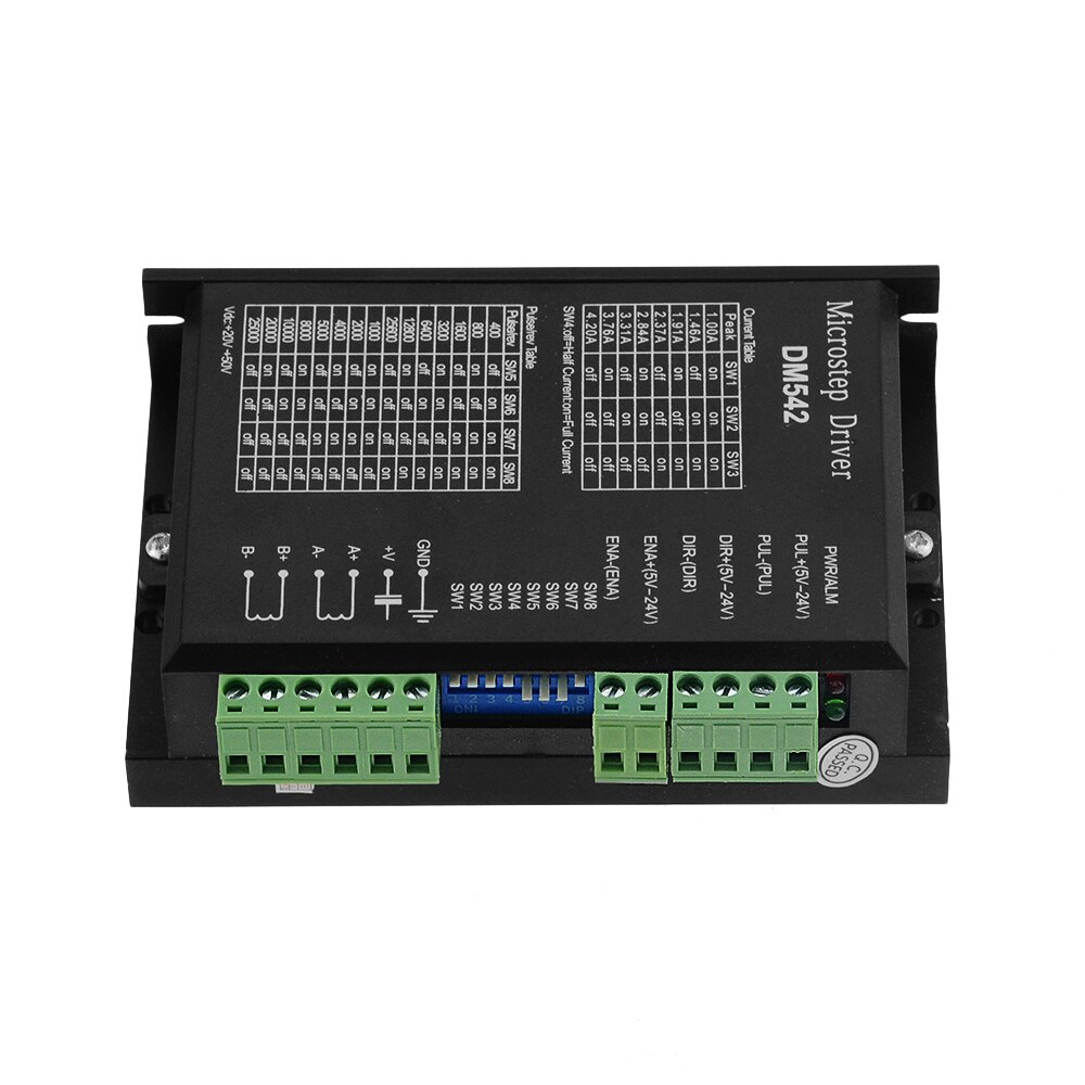 DM542 Stepper Motor Controller 2-phase Digital Ste... – Vicedeal