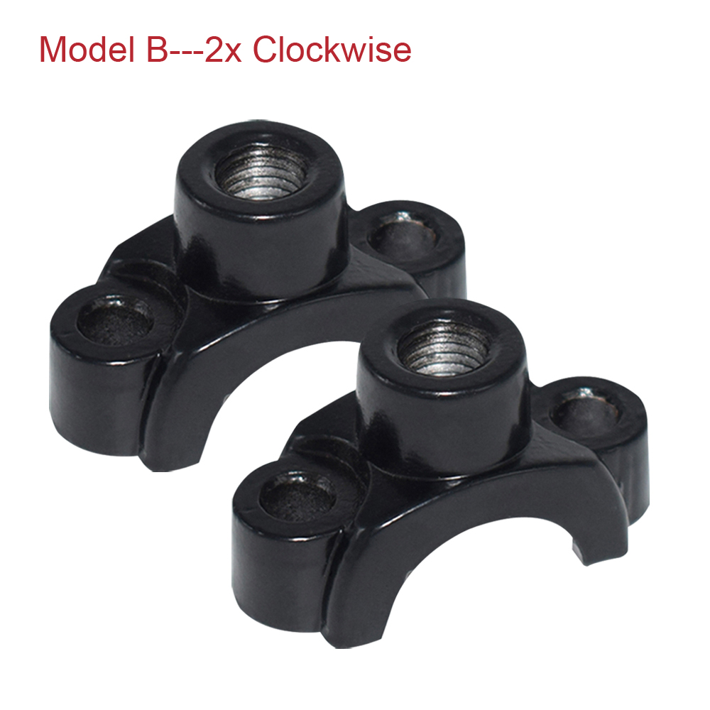 2x 22mm 7/8 "moottoripyörä peili mount pidikkeet k... – Grandado