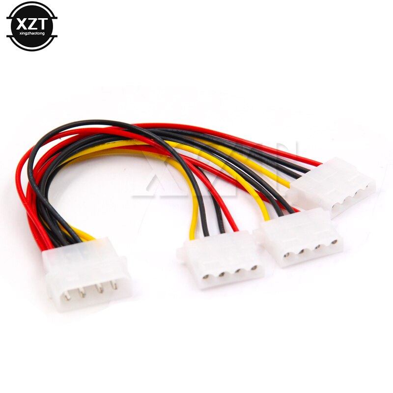 1pcs 4 Pin Male to 3 port Molex Female IDE Power C... – Grandado