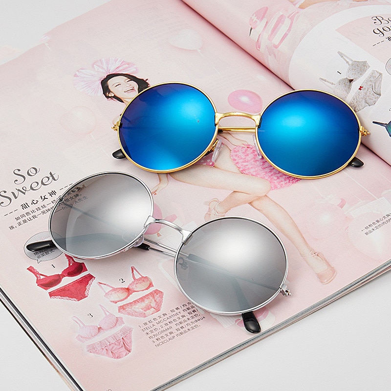 Vintage Retro Polarized Steam Punk Sunglasses Meta... – Grandado