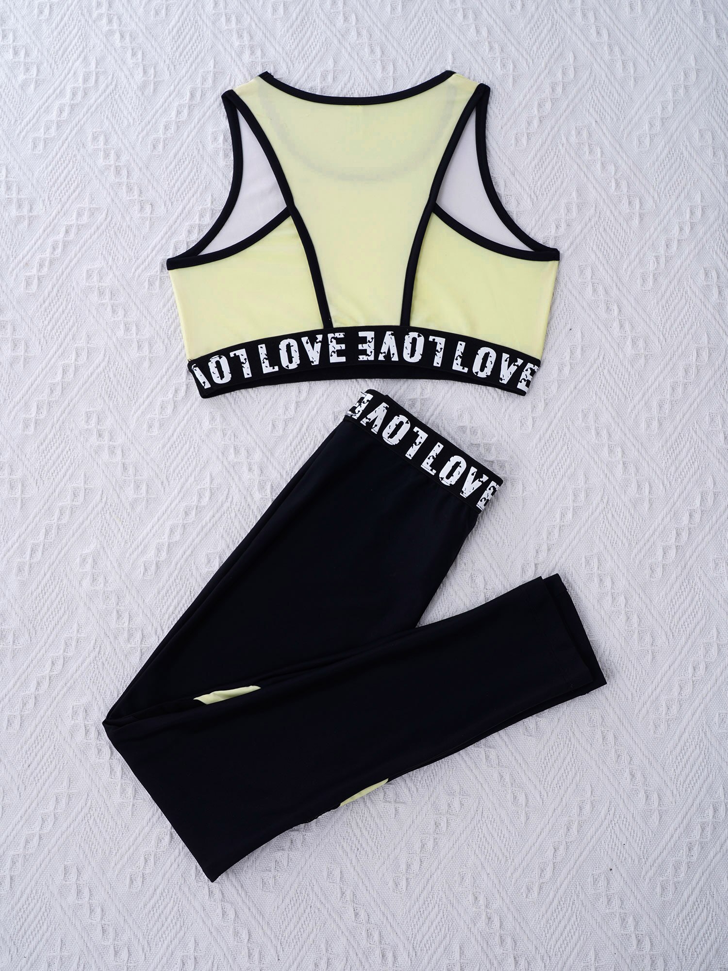 Kids Girls Clothes Sport Suit Dance Yoga Workout G... – Grandado