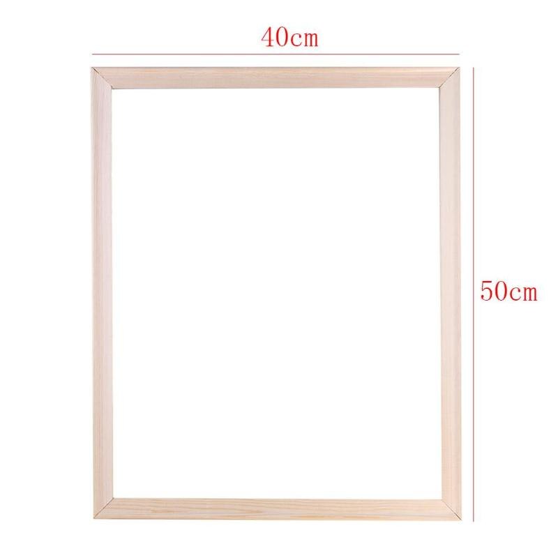 40*50 cm Wooden Frame DIY Picture Frames Art Suita... – Grandado