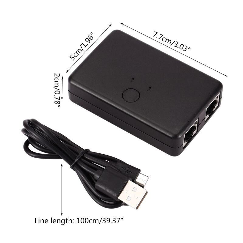 Mini 2-Port Interface Switch Box Computer Internal... – Grandado