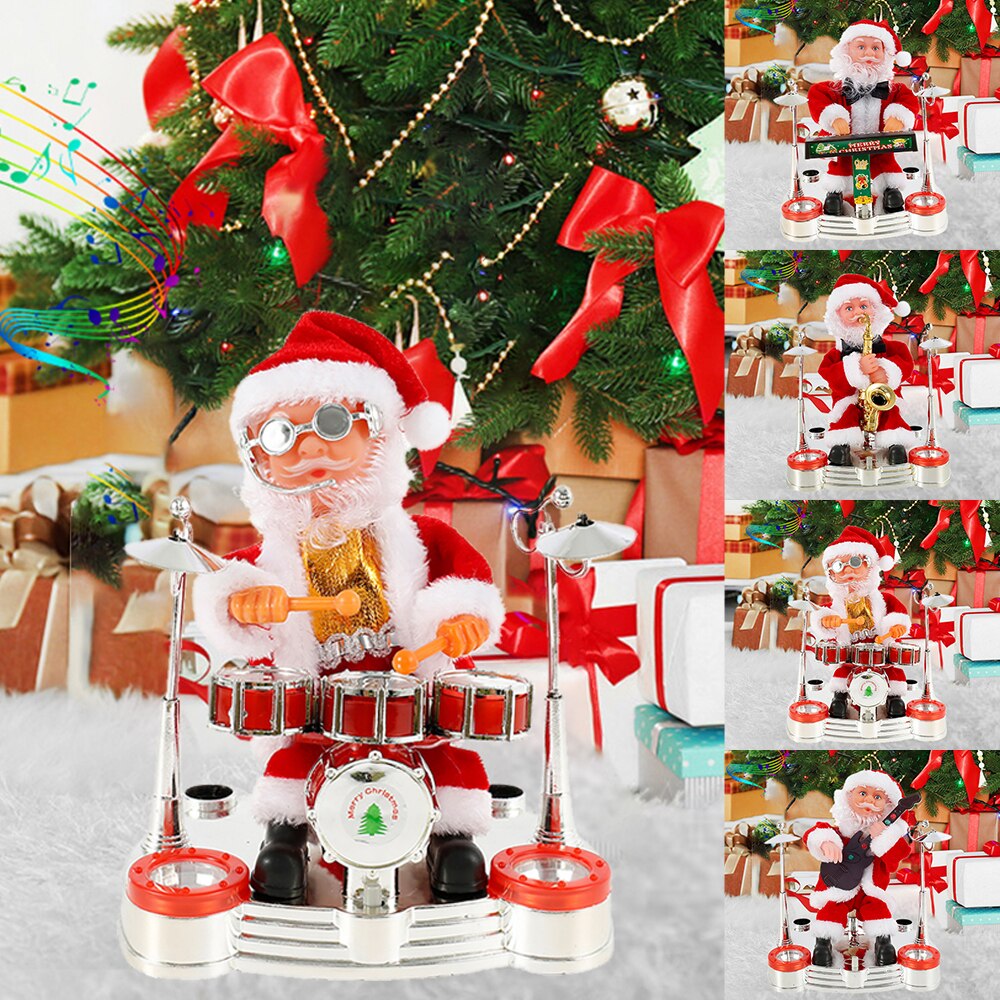 Electric Santa Claus Doll Toy Christmas Singing Da... – Vicedeal