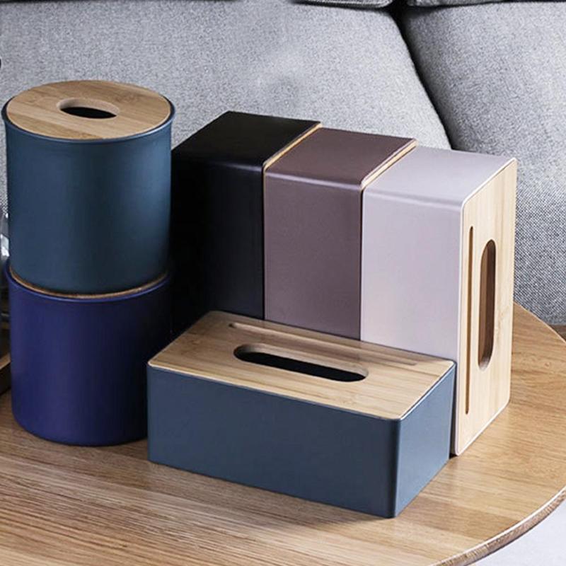 Houten Tissue Houder Huishoudelijke Tissue Doos Au... – Grandado