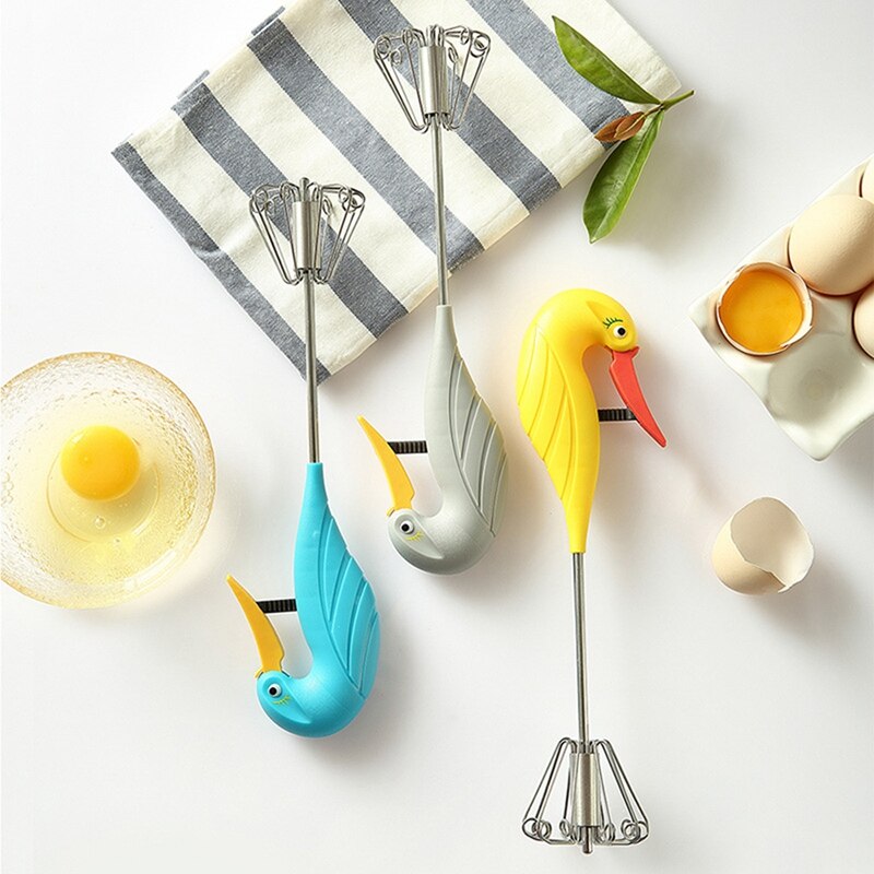 Swan Self Turning Manual Whisk Egg Beater Semi-Aut... – Vicedeal