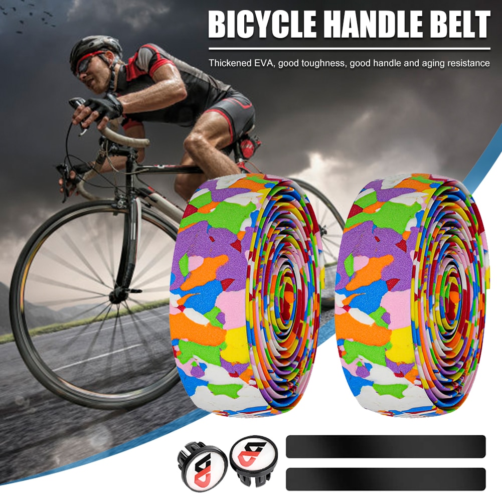 Racefiets Lijm Stuur Riem Fiets Bar Wraps Tape Cam... – Grandado