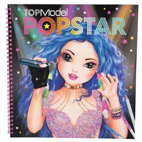 Top Model Popstar Coloring Book 8493 Book Activity Vicedeal
